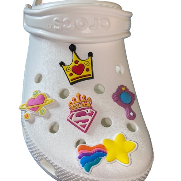 Jibbitz | Accessories | Crocs Jibbitz Shoe Charms Super Woman Princess ...